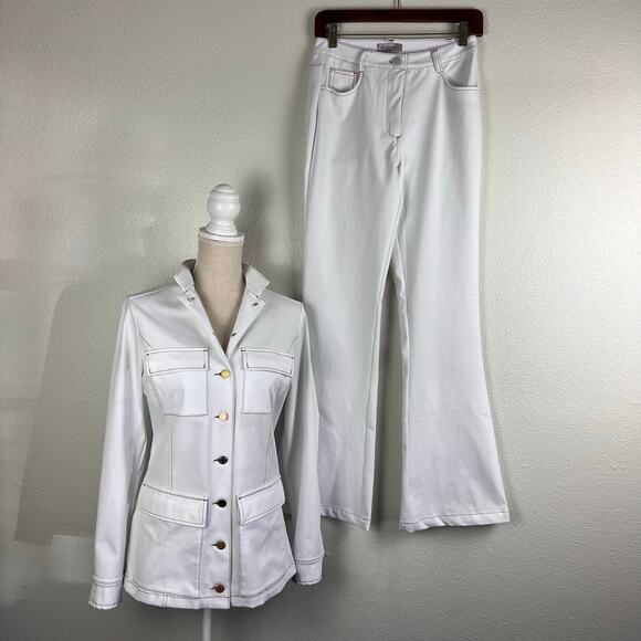 Anatomie | Jackets & Coats | Anatomie White 2pc Outfit Luvan Utility ...